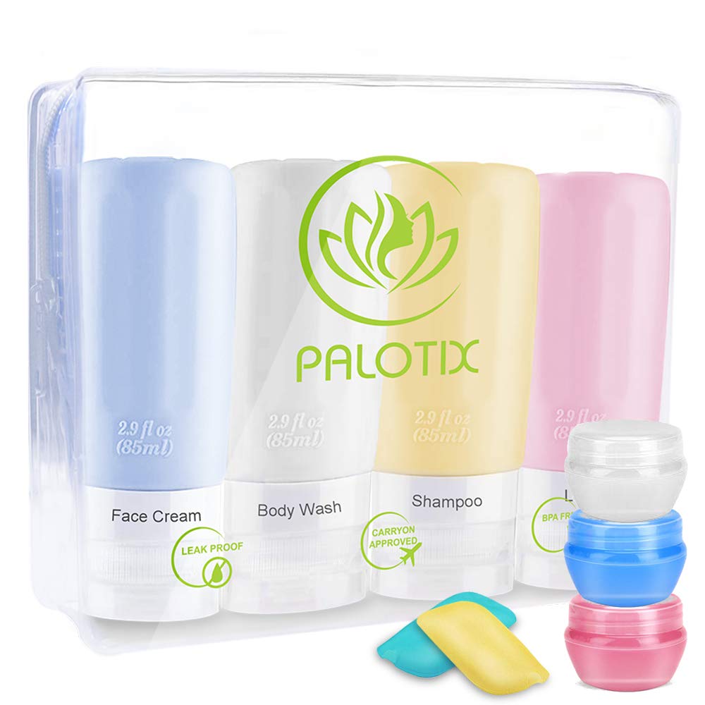 Amazon.com : Travel Bottles, TSA Approved Travel Bottles Set, 2.9 oz ...