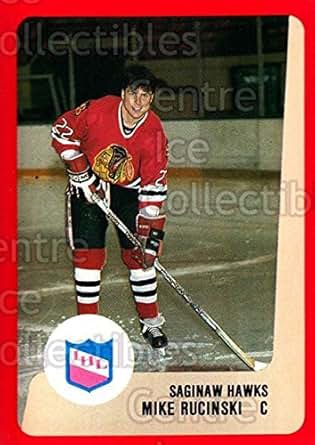 Amazon.com: (CI) Mike Rucinski Hockey Card 1988-89 ProCards IHL 112 ...