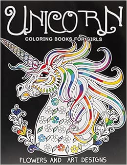 Amazon.com: Unicorn Coloring Books for Girls: featuring various Unicorn ...