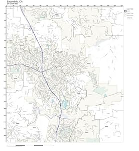 Escondido Ca Zip Code Map