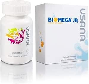 Usana Paquete Infantil (Usanimals + BiOmega Jr): Amazon.com.mx: Salud y ...