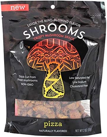 Shrooms Vegan Mushroom Crisps | Superfood Snack Made with Fresh ...