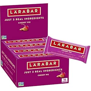 Amazon.com : Larabar Cherry Pie, Gluten Free Vegan Fruit & Nut Bar, 1.7 ...