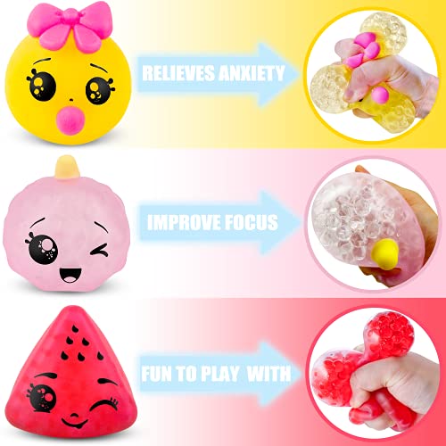 Stress Balls Squishy Balls for Kids and Adult Squishies Ball Sensory ...