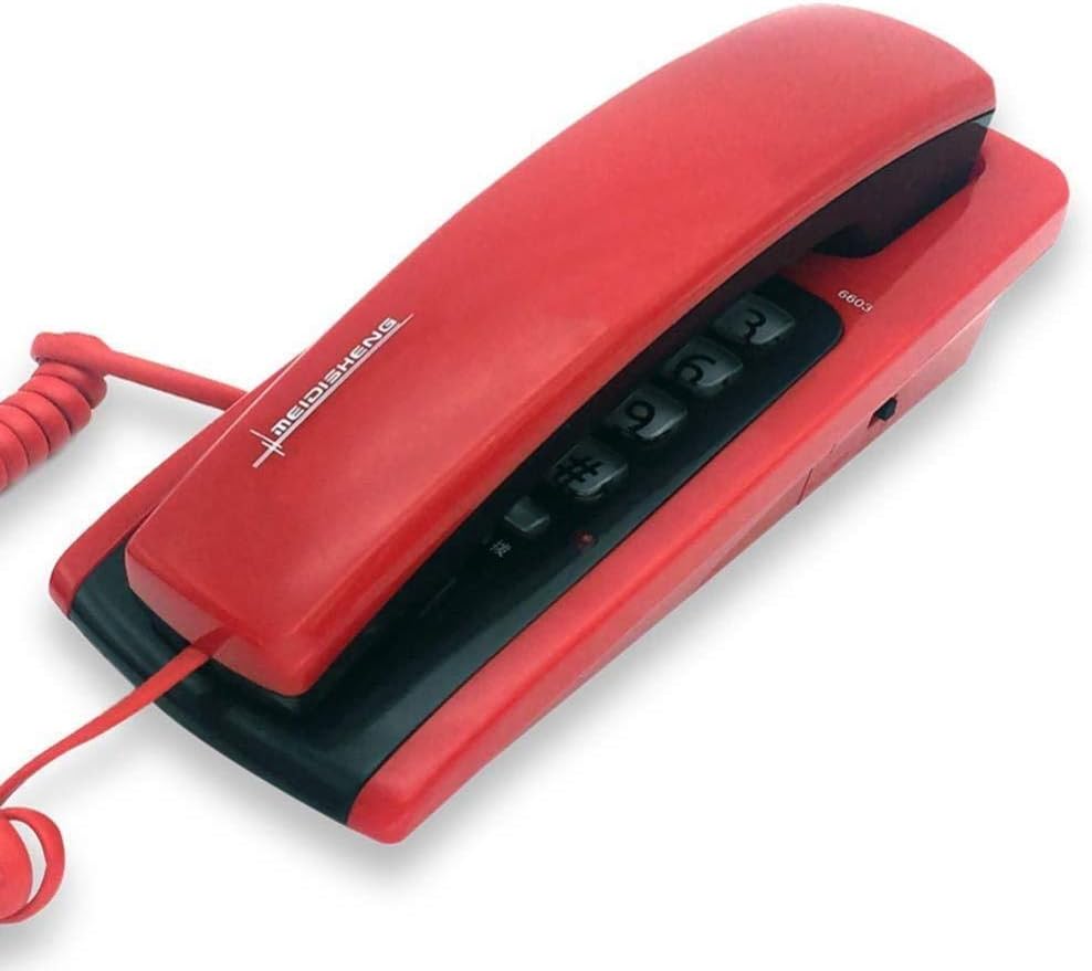 Téléphone Filaire Mini téléphone Mural Téléphone Filaire Bureau à ...