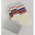 Amazon.com: 20 Mini File Folders: 5 inches x 3.75 inches - Made from ...