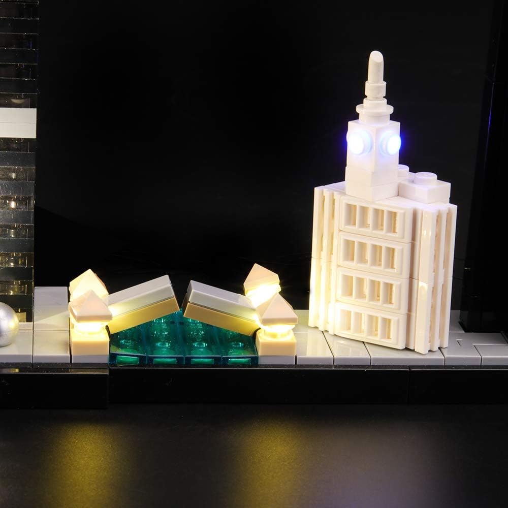 LIGHTAILING Light Set For (Architecture Chicago) Building Blocks Model ...