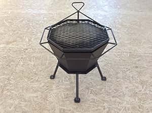 Amazon.com: Amish Handcrafted Heavy Duty 18" Portable Fire Pit With ...