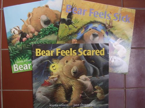 Bear 3 paperback books collection ~ Bear Feels Sick, Bear Snores On ...