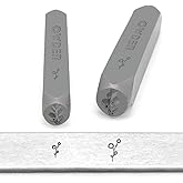 Amazon.com: 2 Sizes Metal Design Stamps Kit for Jewelry DIY Stamping ...