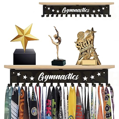 iBobbish Gymnastics Trophy and Medal Display Shelf,Gymnastics Trophy ...
