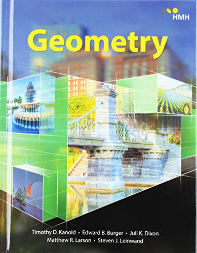 Student Edition Hardcover Geometry 2018 (AGA): HOUGHTON MIFFLIN ...