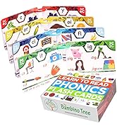 Amazon.com: Phonics Flash Cards - Learn to Read in 20 Phonic Stages - Digraphs CVC Blends Long ...