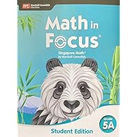Amazon.com: Student Edition Volume A Course 1 2020 (Math in Focus ...