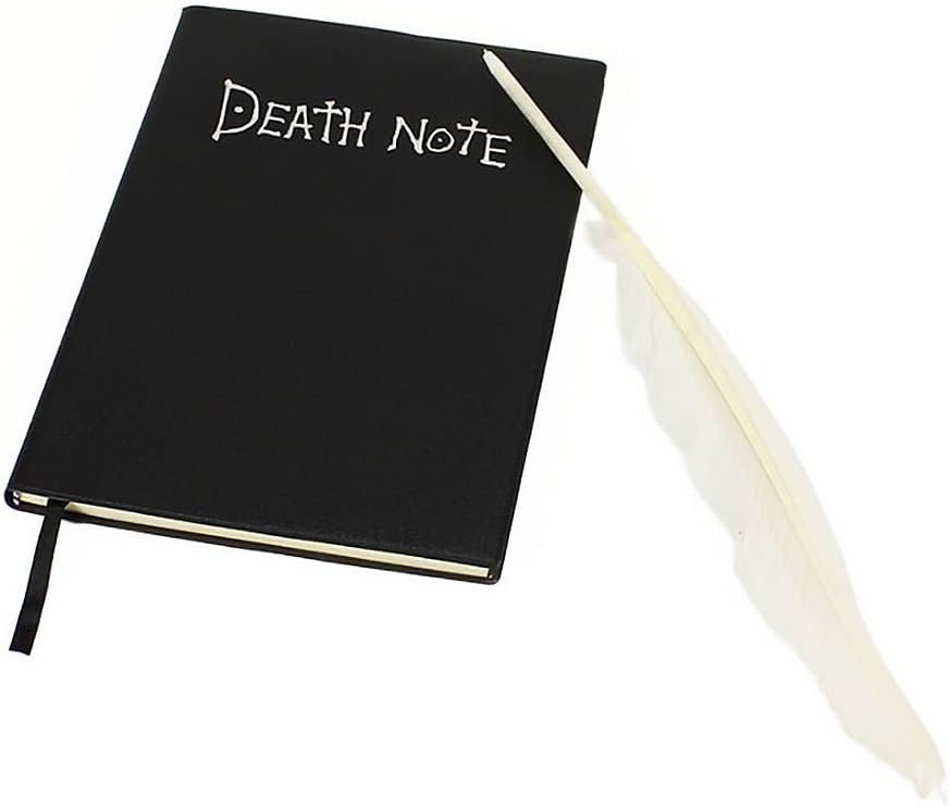 MMRM 0091987215389 Anime Death Note Notebook Cartoon Cosplay Prop with ...