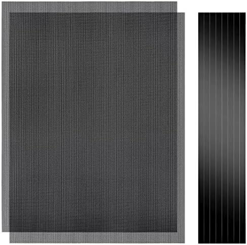 سعر 400x300mm DIY PC Case Dust Mesh Filter, 2Pack PVC Dustproof Mesh ...