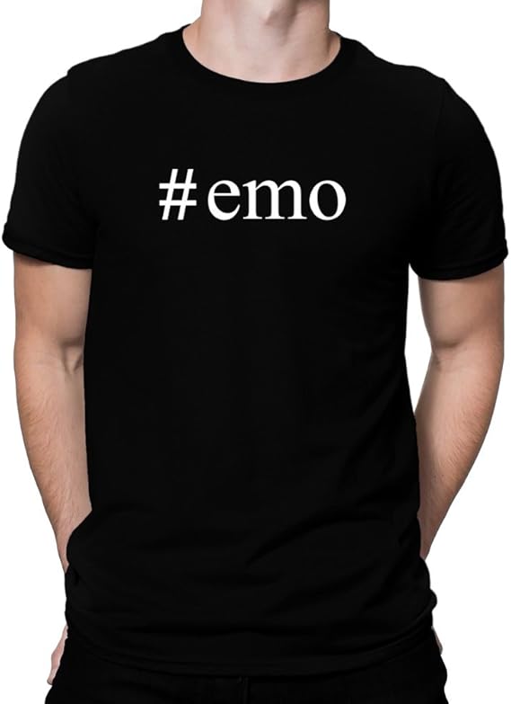 Teeburon Emo Hashtag Playera: Amazon.com.mx: Ropa, Zapatos y Accesorios