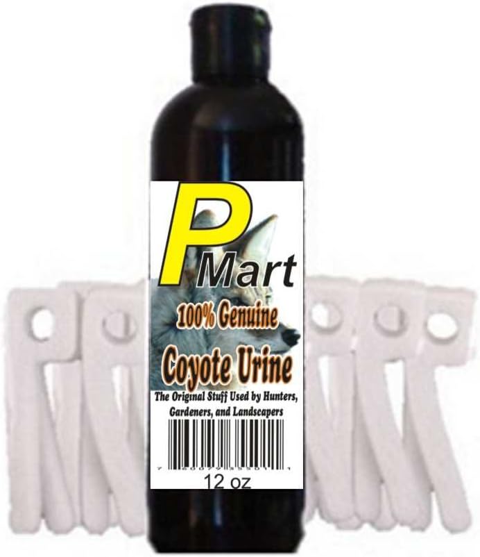 Amazon.com : The Pee Mart - Coyote Urine P-Wick Combo 12 Ounces ...