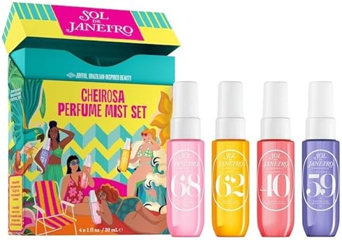 Sol de Janeiro Cheirosa Perfume Mist Set | Travel Size Mini Fragrances ...