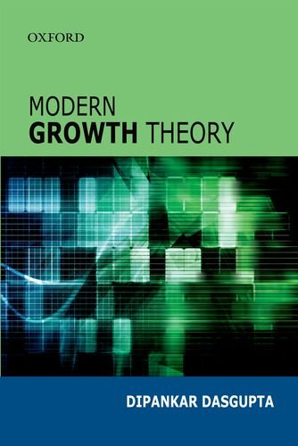 Modern Growth Theory: 9780198069966: Economics Books @ Amazon.com