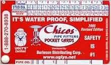 Chico's Pipe Fitters Pocket Cards: Chico: Amazon.com: Books