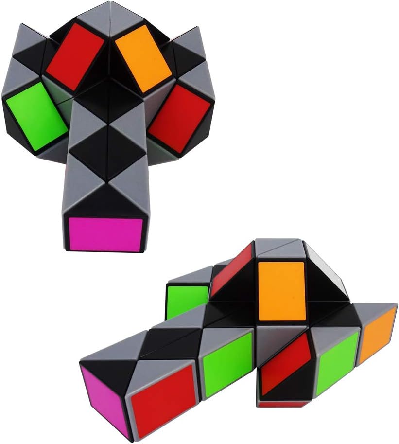 iLink Magic Snake 48 Parts Snake cube Puzzle -Snake Fidget Toys-Twist ...