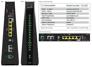 Amazon.com: CenturyLink Prism TV Technicolor C2100T 802.11AC Modem ...