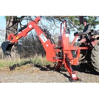 Amazon.com: 3 Point Hitch PTO BH7600 Hydraulic Farm Tractor Backhoe ...