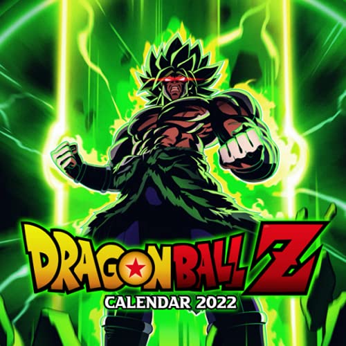 DRAGON BALL Z CALENDAR 2022: Adventure Anime October 2021 - December ...