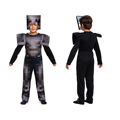 Minecraft Costume, Official Nether Armor Outfit for Kids Minecraft ...