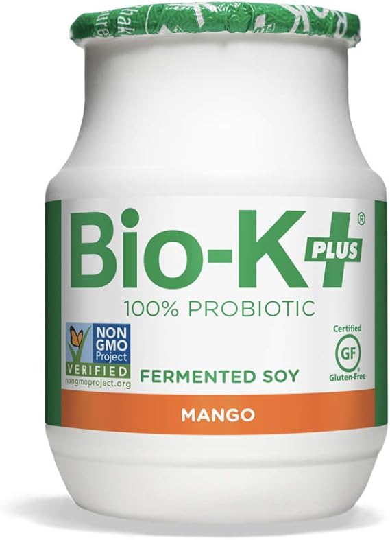 Bio-K Plus Acidophilus, Live, Dairy Free 6/3.5 OZ (Pack of 1): Amazon ...