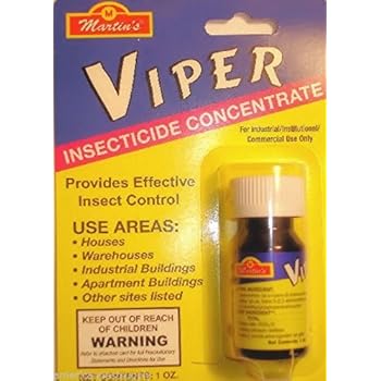 Amazon.com: Viper Insecticide Conc 1 Oz. Btl Cypermethrin Mks 1-2 Gals ...