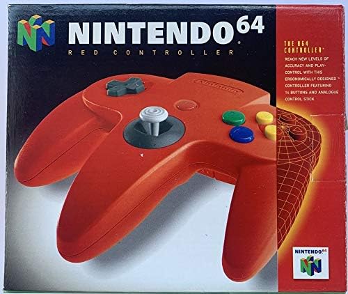 Nintendo 64 manette rouge: Amazon.fr: Jeux vidéo