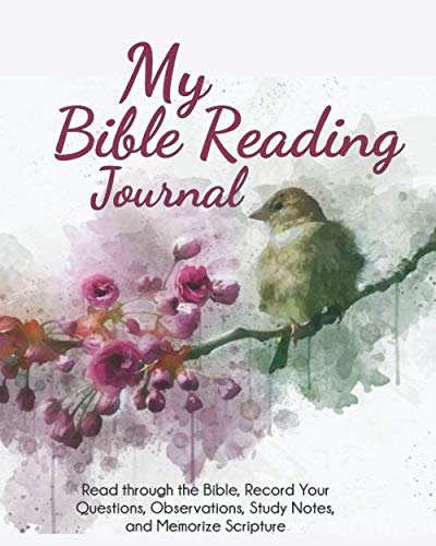 My Bible Reading Journal: Read through the Bible, Record Your Questions ...