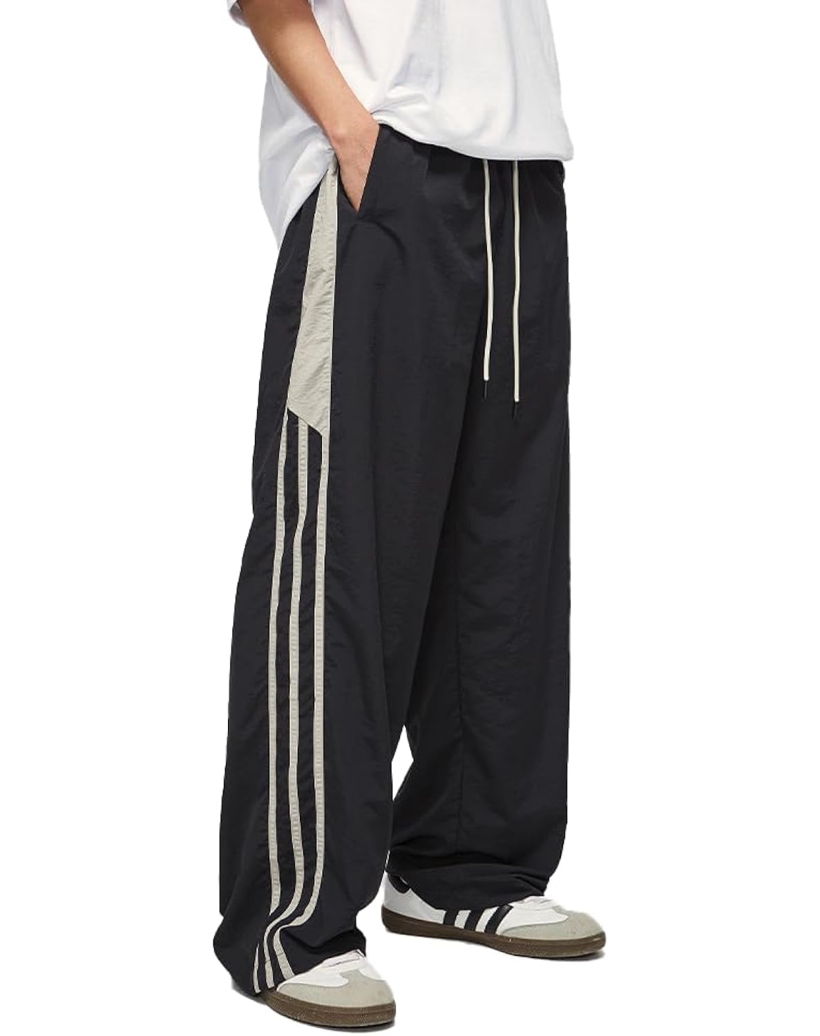 Unisex Y2k Parachute Pants Vintage Baggy Pants Hip Hop Track Pants Y2k ...