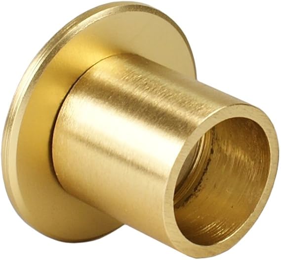 Amazon.de: Wandlager / Wandhalterung in Messing Optik für 20 mm Ø ...