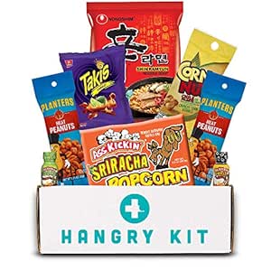 Amazon.com : SPICY HANGRY KIT CHALLENGE - Hot Sauce and Spicy Snack ...