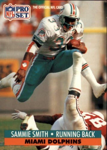 Amazon.com: 1991 Pro Set Football Card #213 Sammie Smith: Collectibles ...
