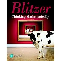 Amazon.com: Thinking Mathematically - MyLab Math with Pearson eText Access Code: 9780137551224 ...