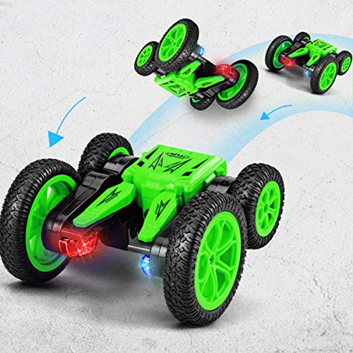 Fisca Remote Control Car RC Stunt Car for Kids, 4WD 2.4GHz Double Sided ...
