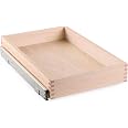 Mulush Pull Out Cabinet Organizer, Soft Close Slide Out Wood Drawer ...