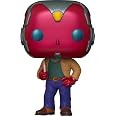 Amazon.com: Funko Pop! Marvel Wandavision 70s Vision Exclusive Figure ...