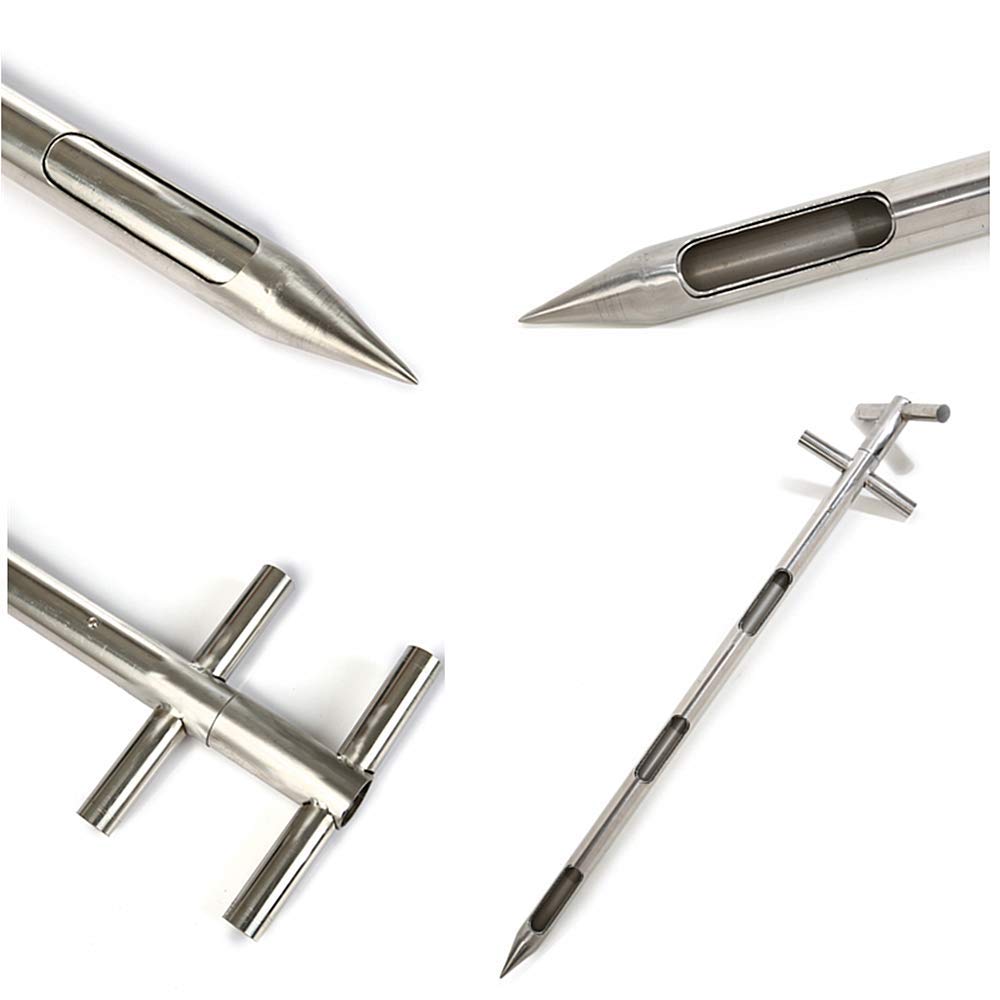 Double Tube Stratification，3 Slots Stainless Steel Grains Powder ...