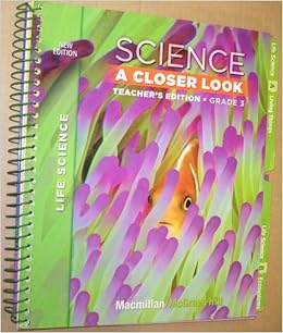 Macmillan McGraw-Hill Science A Closer Look New Edition Grade 3 ...
