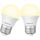DEGNJU LED Refrigerator Light Bulb, 40 Watt Equivalent, 120V, Fridge ...