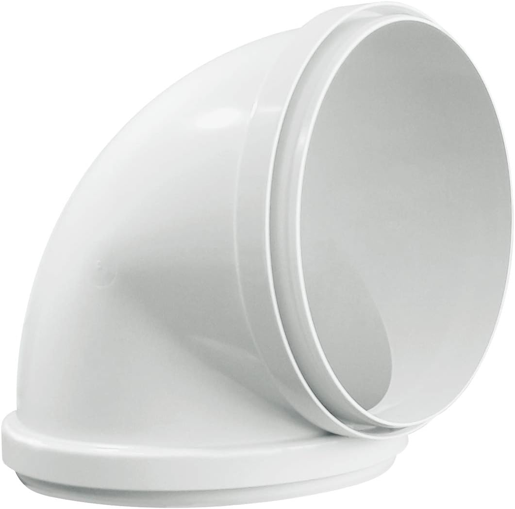 CCR150B Ventilation 90° Curve with ø 150 mm Internal ABS with F/F ...