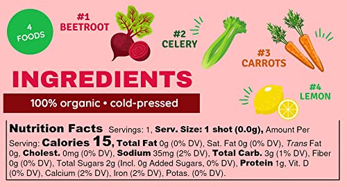 Elixir Shots Endurance Shot (12 Pack) Endurance Wellness Shot with Cold ...