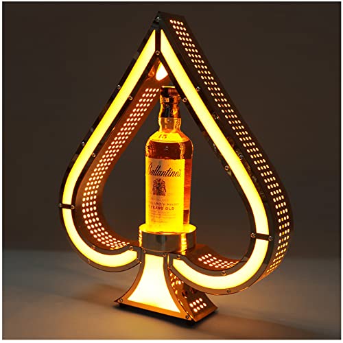 HCZS Ace Of Spades Champagne VIP Bottle Presenter, Bottle Sparklers ...