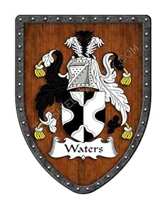 Amazon.com: Waters I Family Crest Custom Coat of Arms, Family Ancestry ...