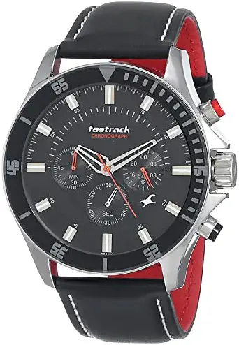 قیمت و خرید Fastrack Men's 3072SL02 Casual - Chronograph - Black Watch ...